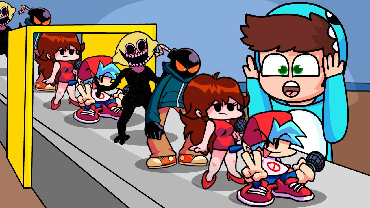 BEBE MILO CREO una FABRICA de FNF (Friday Night Funkin) INCREIBLE ...