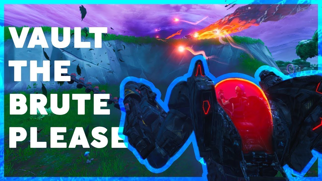Brute Mech carry me to win!!!Fortnite arena - YouTube