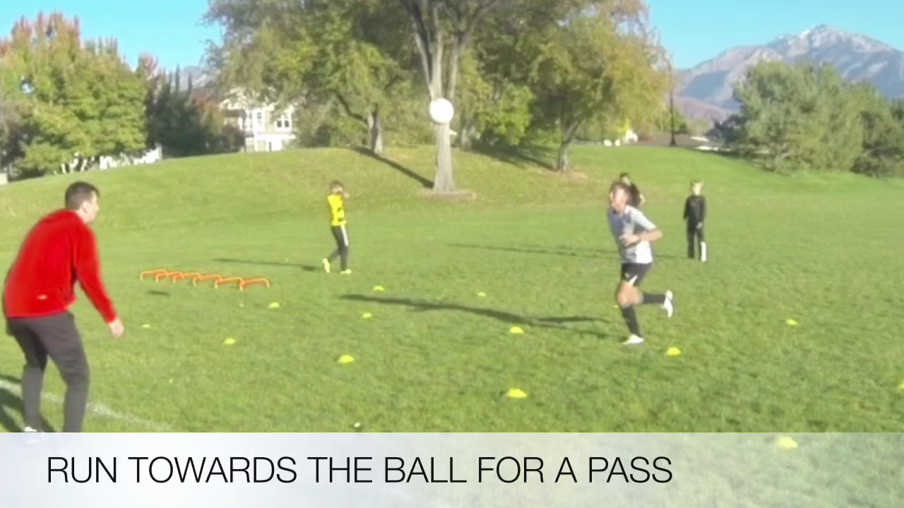 SOCCER DRILLS 53 - Footwork, Agility, Speed & Passing - YouTube