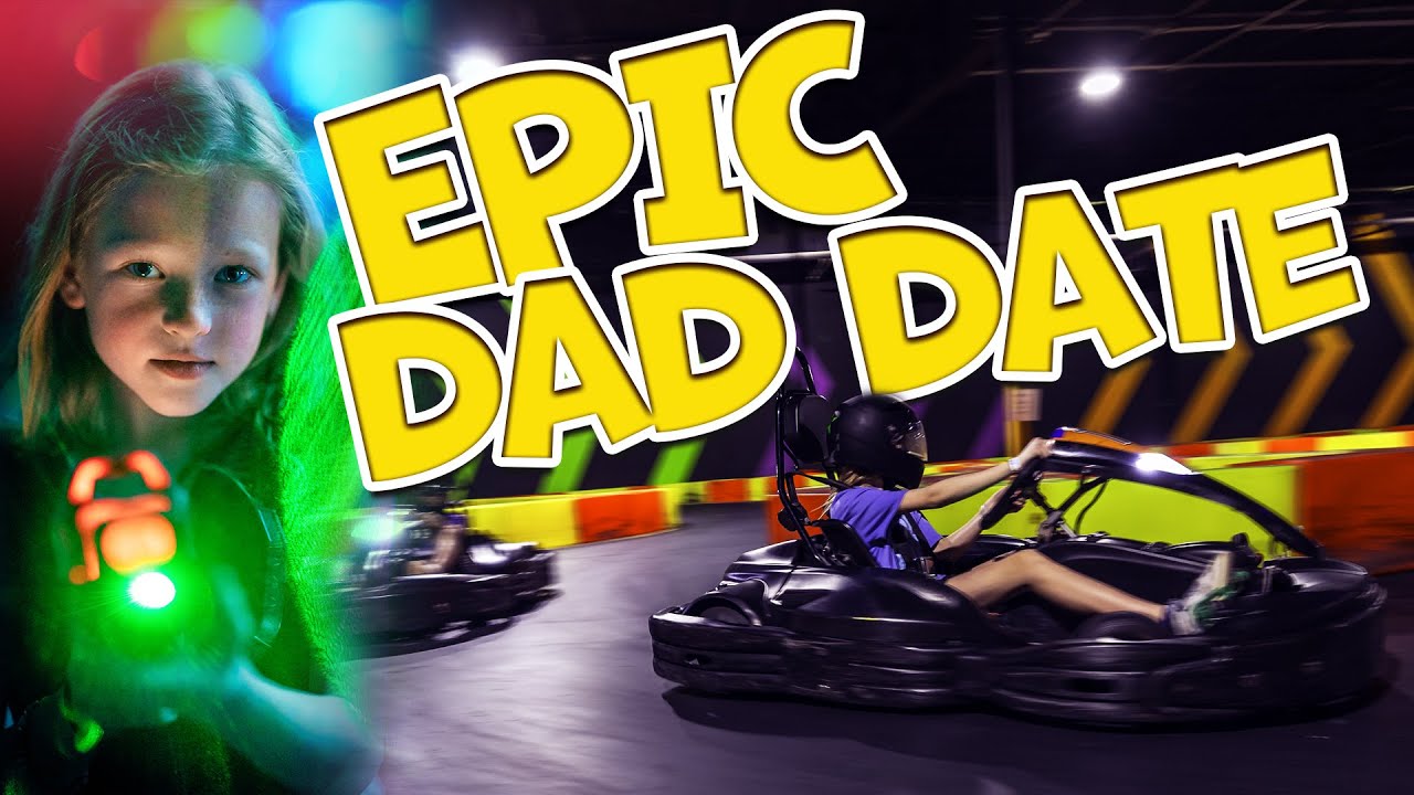 Dad Brings Girls on most Epic Date! - YouTube