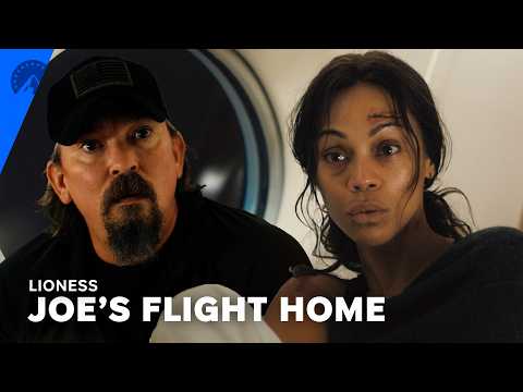 Lioness | Joe's Flight Home After Her Rescue (S3, E7) | Paramount+