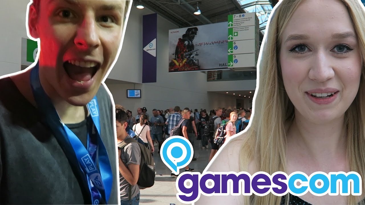 Erster GAMESCOM Tag | CatyCake - YouTube