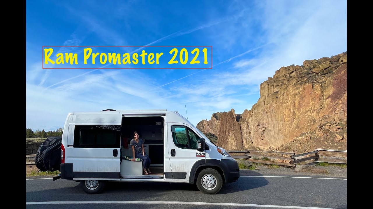 VAN TOUR! 2021 Ram Promaster 1500. 136" Wheelbase and High Roof - YouTube