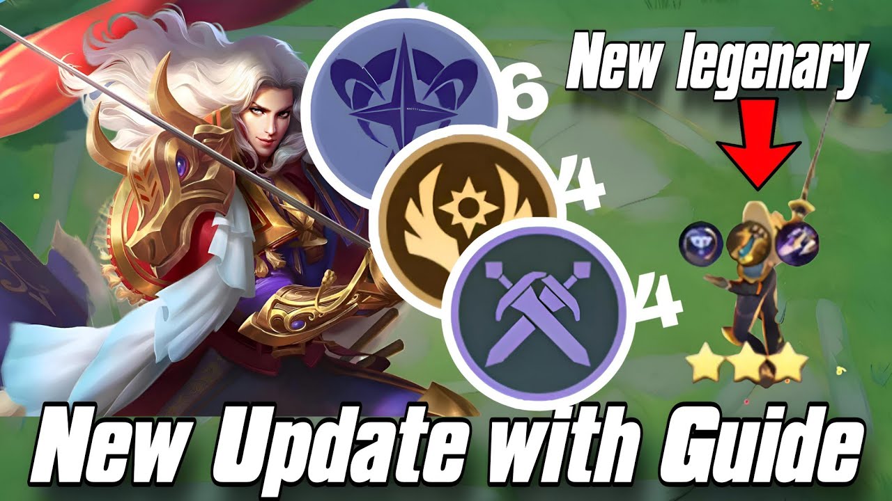 MAGIC CHESS GO GO UPDATE WITH GUIDE NEW LEGENDARY LANCELOT COMBO ...