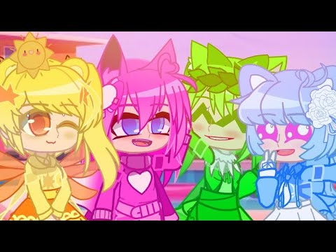 Fluvsies as humans (Gacha version) sing fly away 💖💗💐 - YouTube