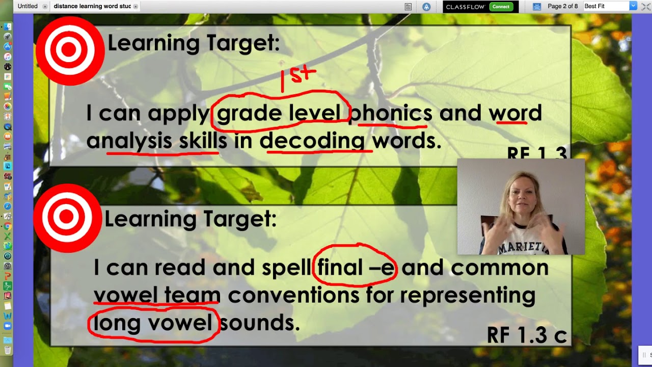 Fundations- Grade 1- Unit 11- Week 1/Day 1 - YouTube