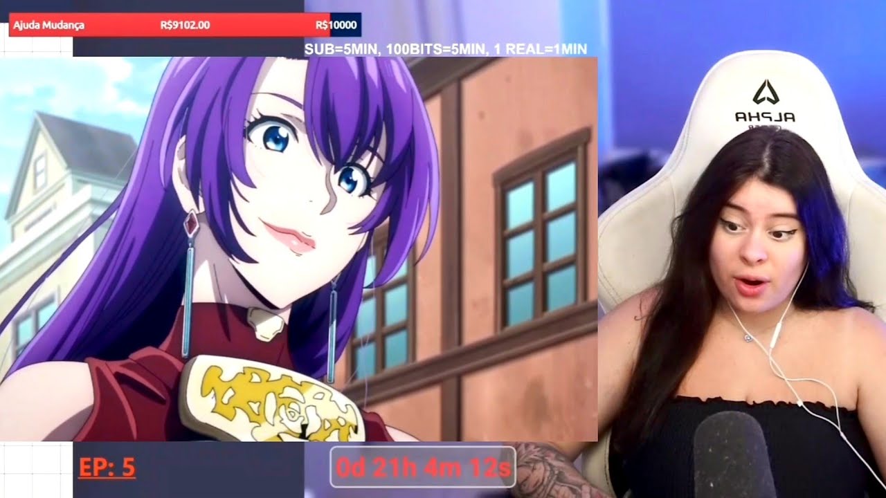 Mariana alpha reagindo a shangri-la frontier | EPISÓDIO 4 E 5 | [REACT] - YouTube