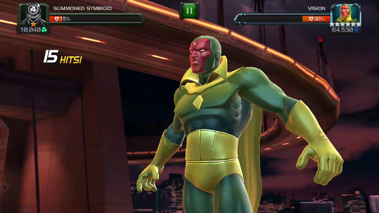 Symbiote Difficulty what to use against vision - marvel contest of ...