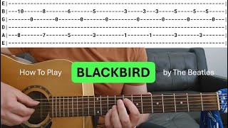 How to play BLACKBIRD by The Beatles - Tutorial Chords - Chordify