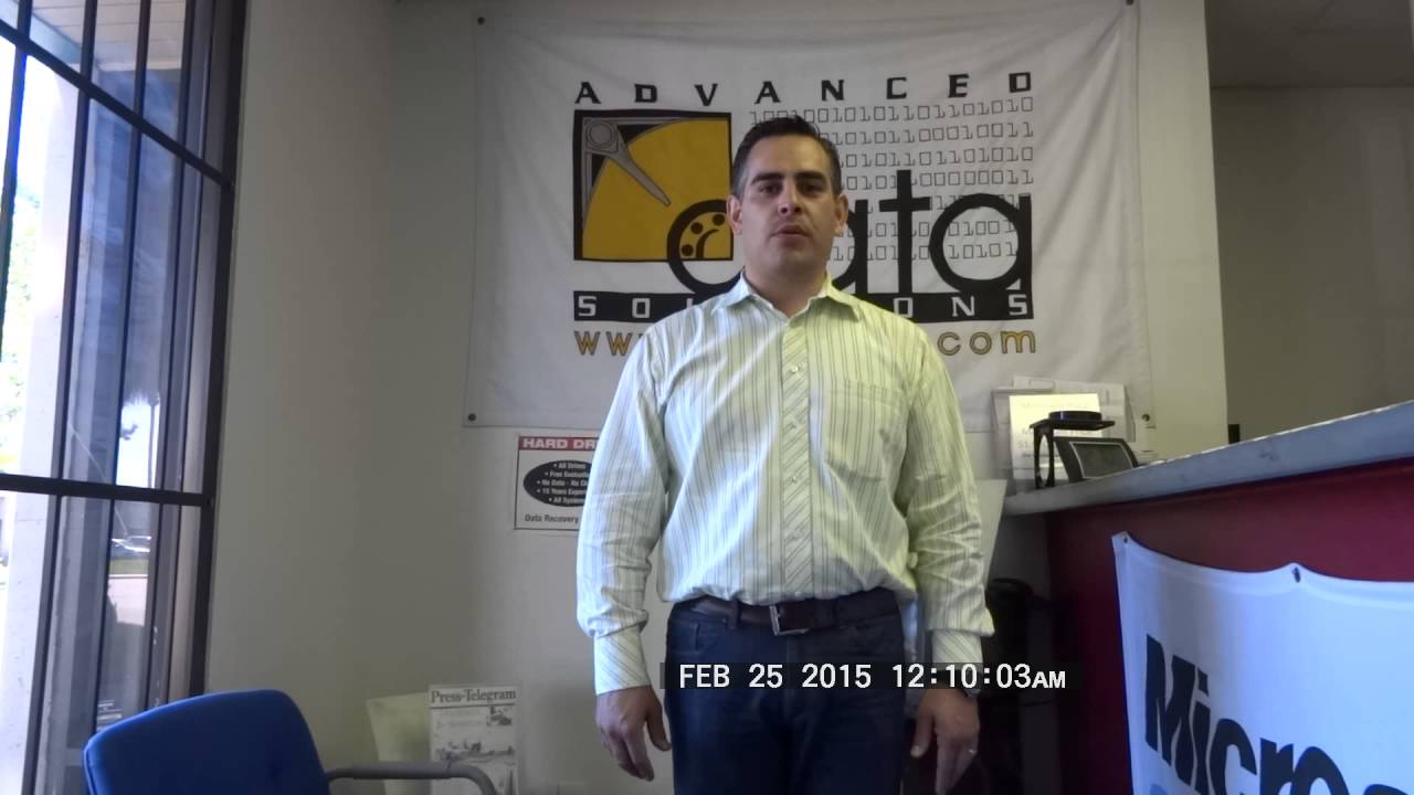 San Diego ADS Data Recovery Experts Happy Customer 3 10 - YouTube