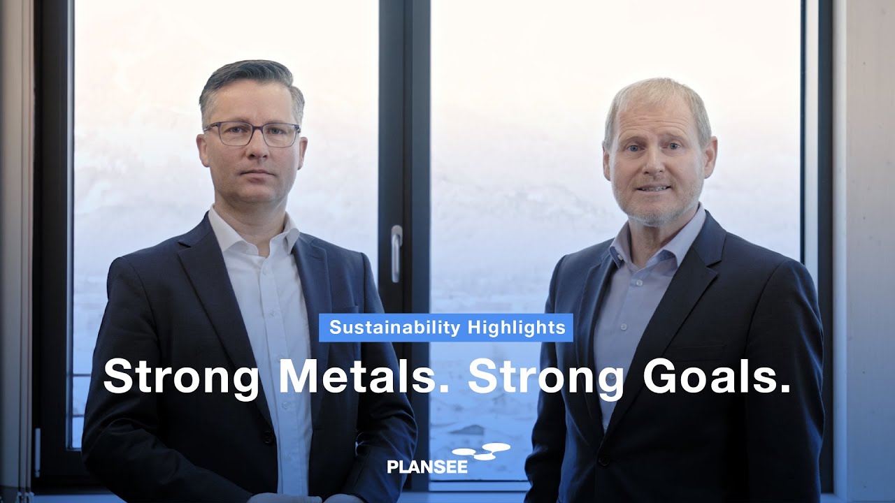 Sustainability at Plansee - YouTube