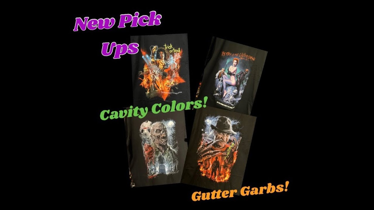 Gutter Garbs & Cavity Colors Pick Ups - Freddy, Jason, ROTLD & Trick Or ...