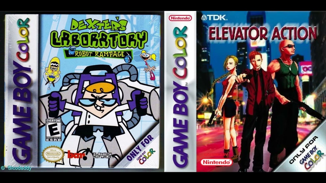 Dexter's Laboratory Robot Rampage And Elevator Action EX GBC Theme Song ...