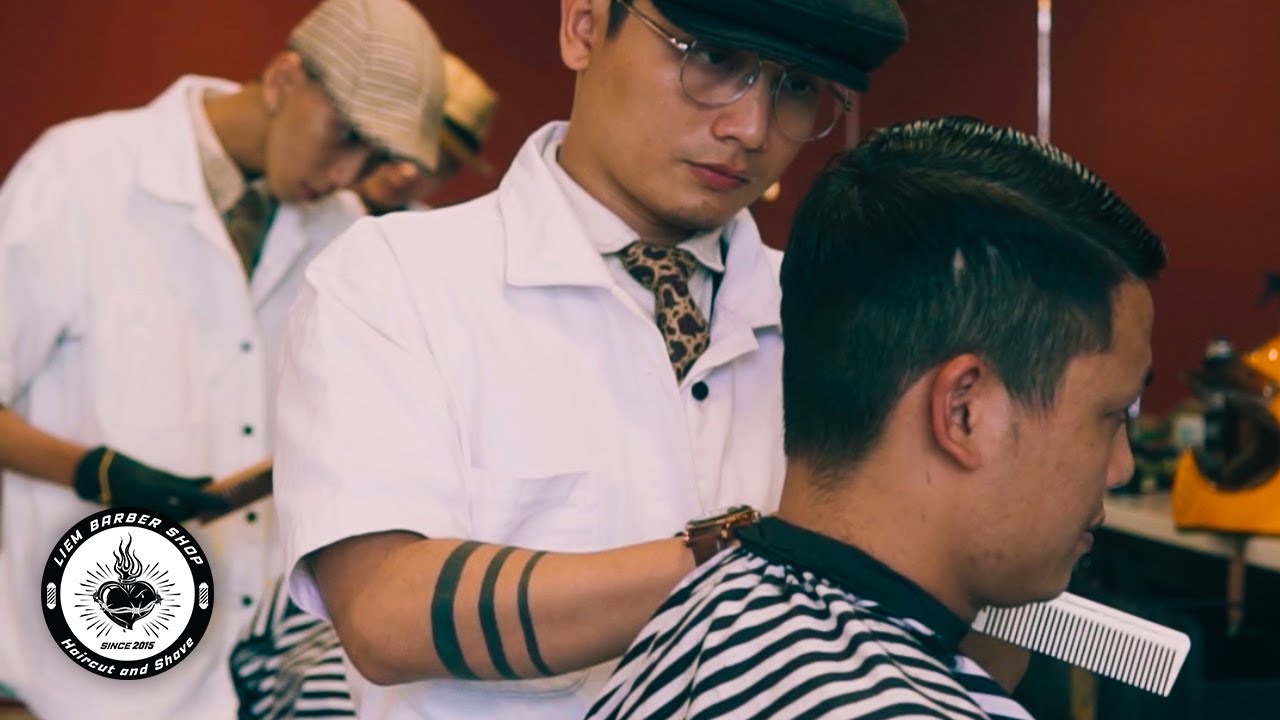Liem Barber Shop at Tan Phu District - YouTube