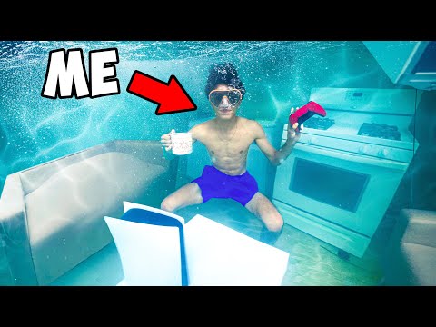 I TURNED MY HOUSE INTO A FISH TANK!