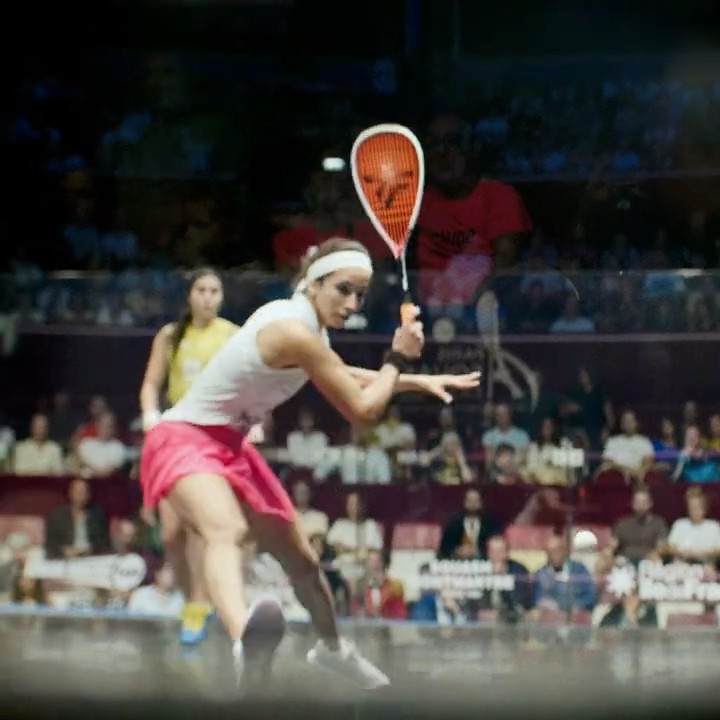 DANCE OF THE QUEENS 👑 #slowmotion #psaworldtour #squash - YouTube