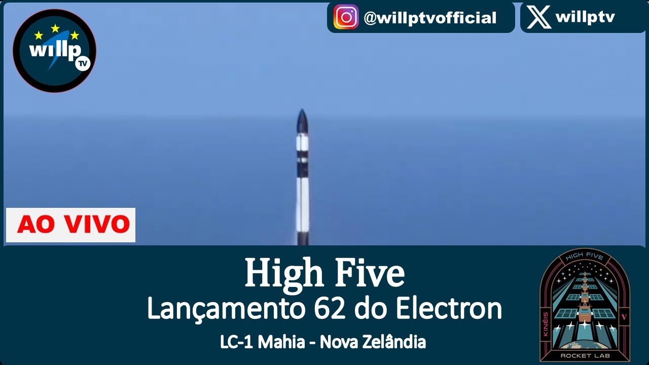 Replay: MISSÃO "High Five" | ROCKET LAB - YouTube