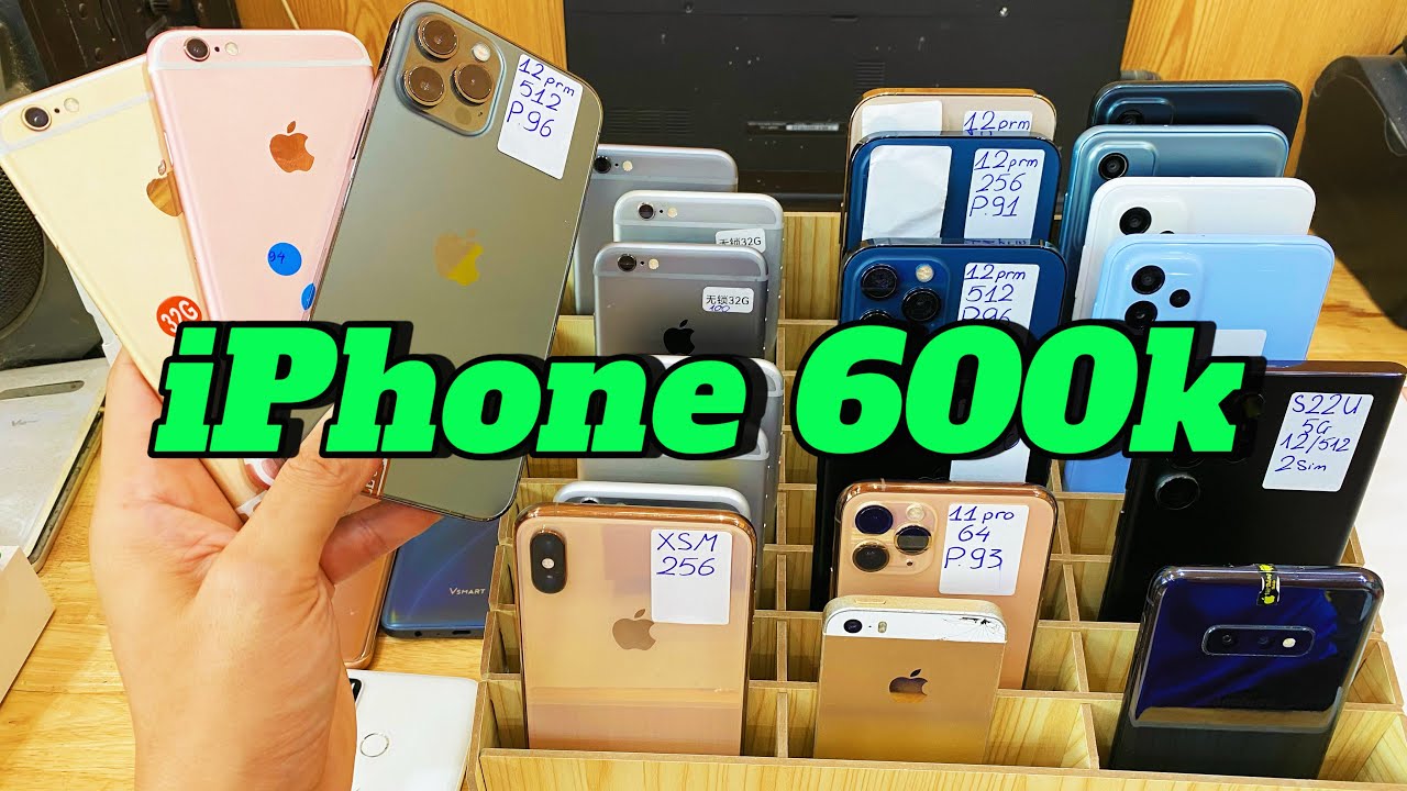 Thanh Lý iPhone 600k - Thay ĐT Cục Gạch | 256gb 512gb - YouTube