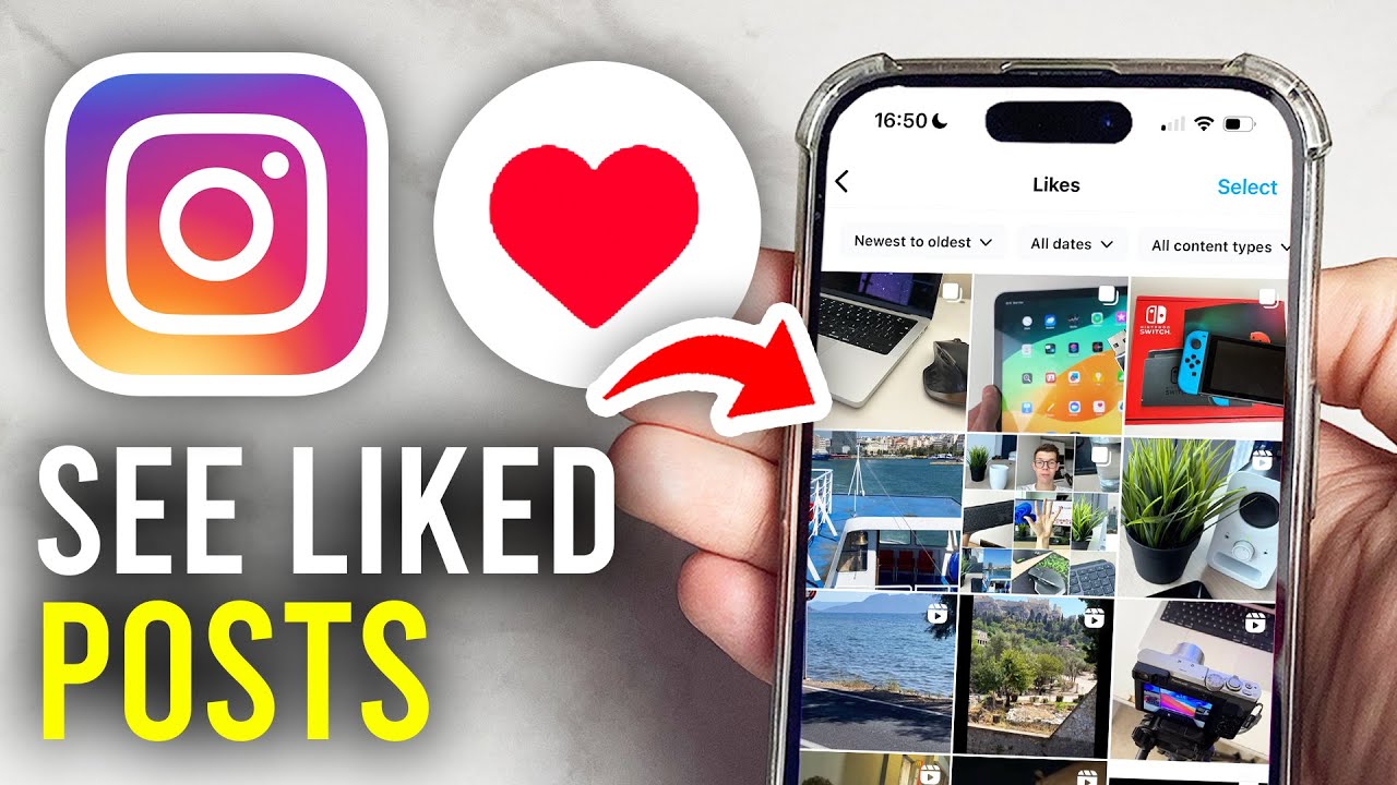 How To View Liked Posts On Instagram - Full Guide - YouTube