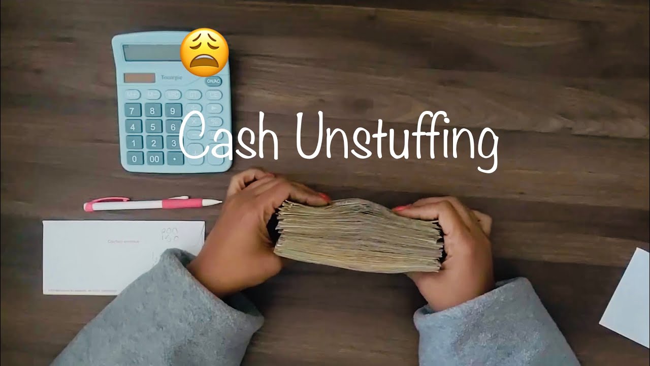 Unstuffing 100 envelope challenge 😮‍💨 - YouTube