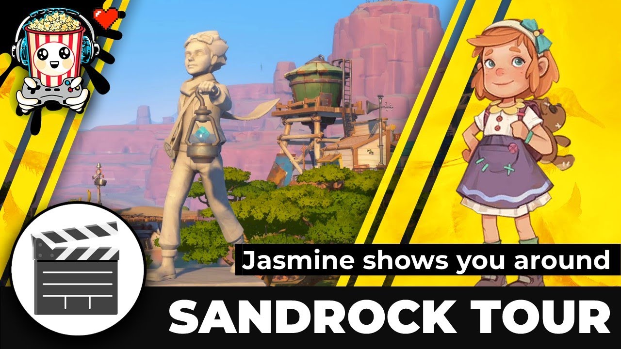 My Time at Sandrock: City Tour with Jasmine - YouTube