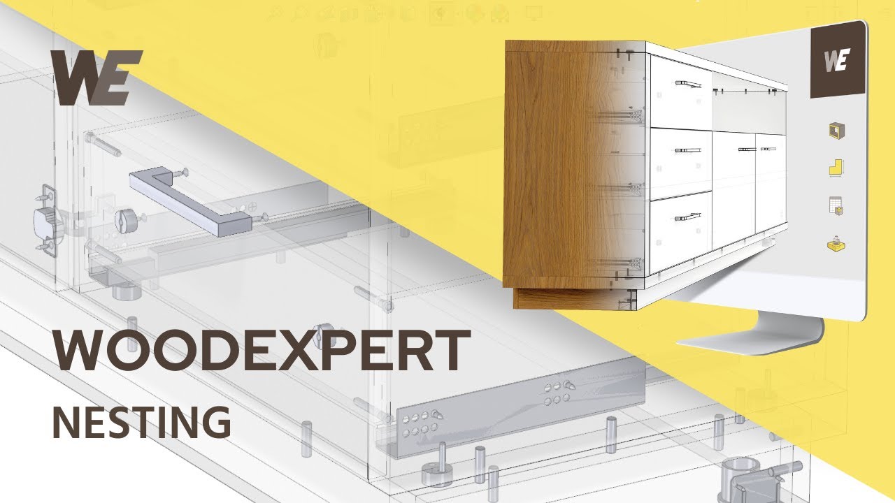 Nesting - the best way to maximise the use of materials - YouTube