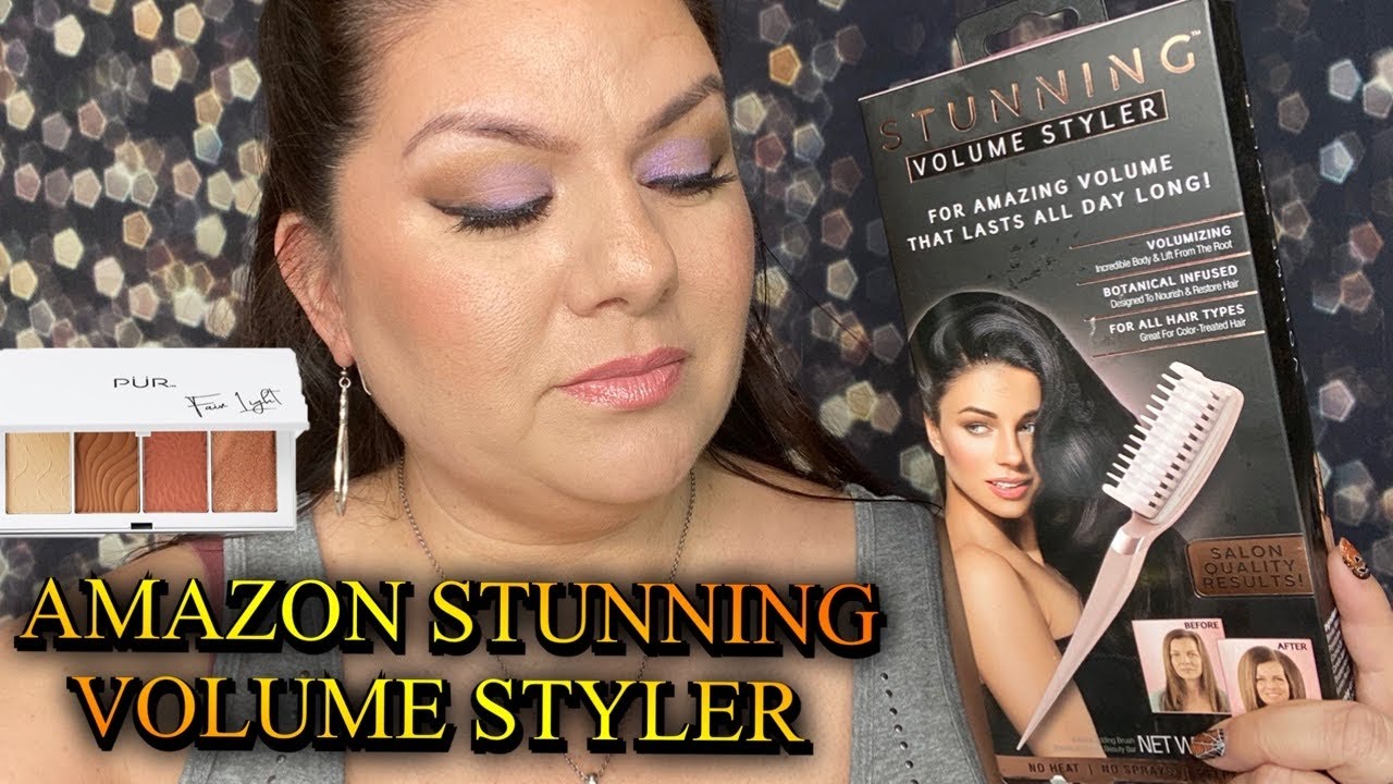 Amazon Stunning Volume Style Hair Brush. Natural Hair Volume Products ...