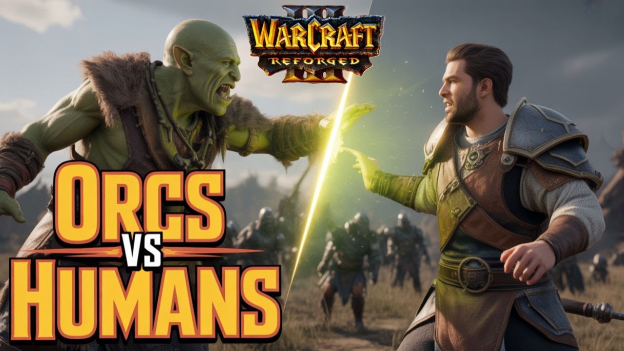 ⚠️WC3⚔️REFORGED🏅 (ORCS VS HUMANS)☠️ 🔝#warcraft#2025 - YouTube