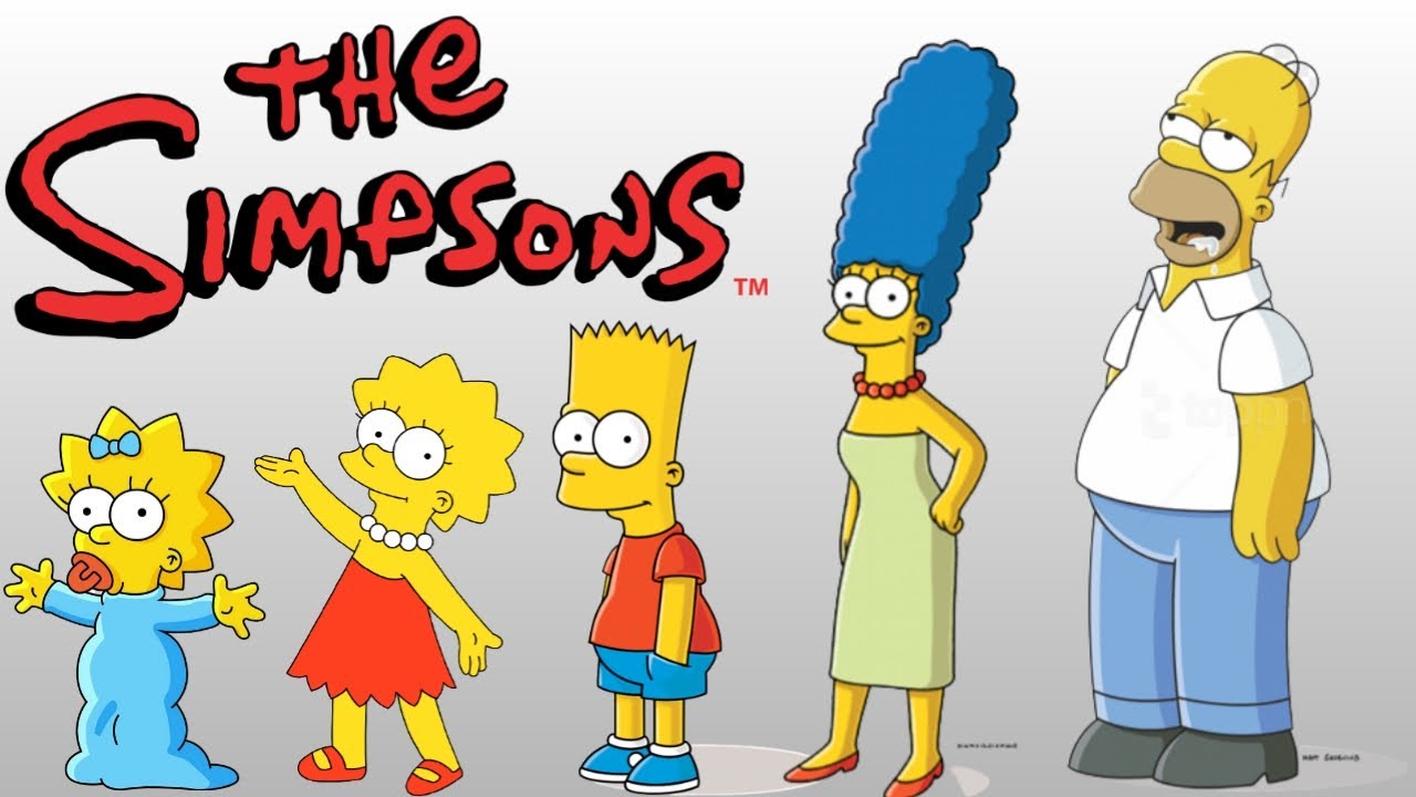 The Simpsons Size Comparison | Biggest Characters of The Simpsons ...