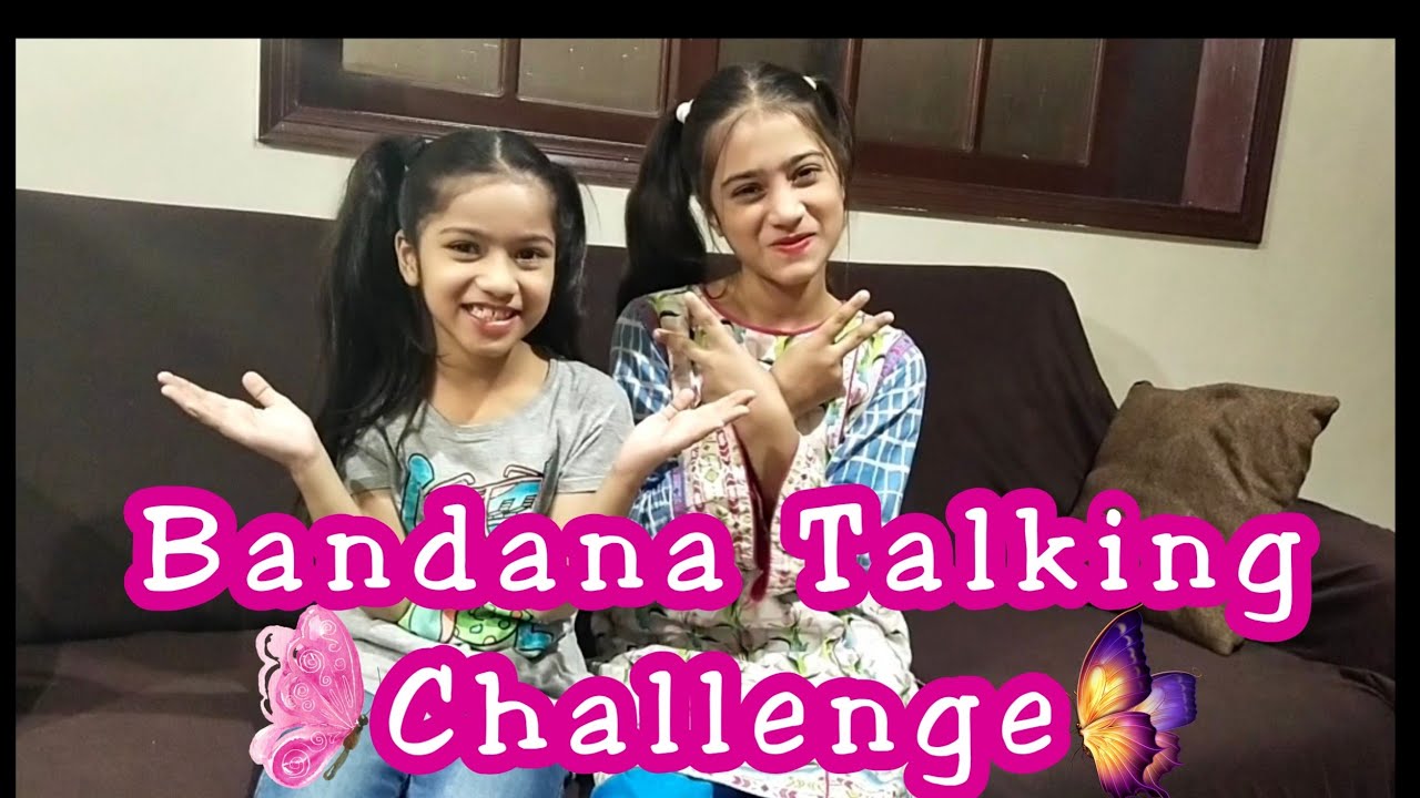 Bandana Talking Challenge | Surprised Punishment | Sister Goals - YouTube