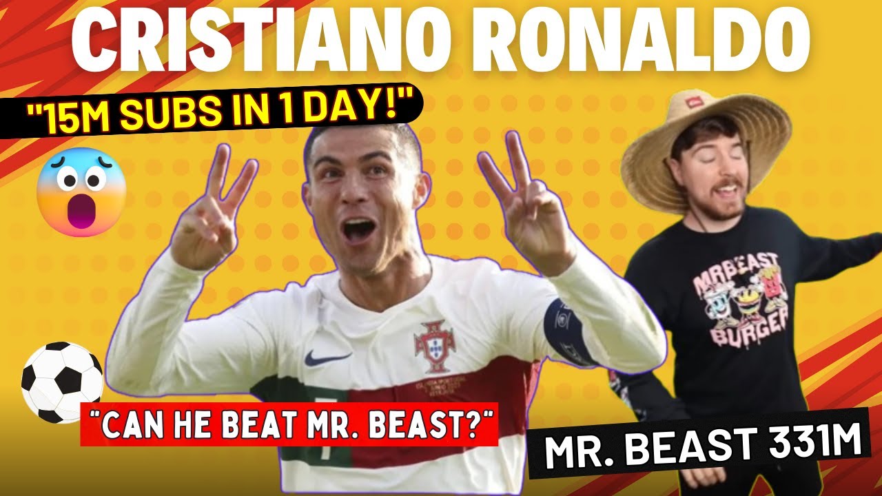 "Ronaldo's YouTube Channel Breaks Records but Still Lagging Behind Mr ...
