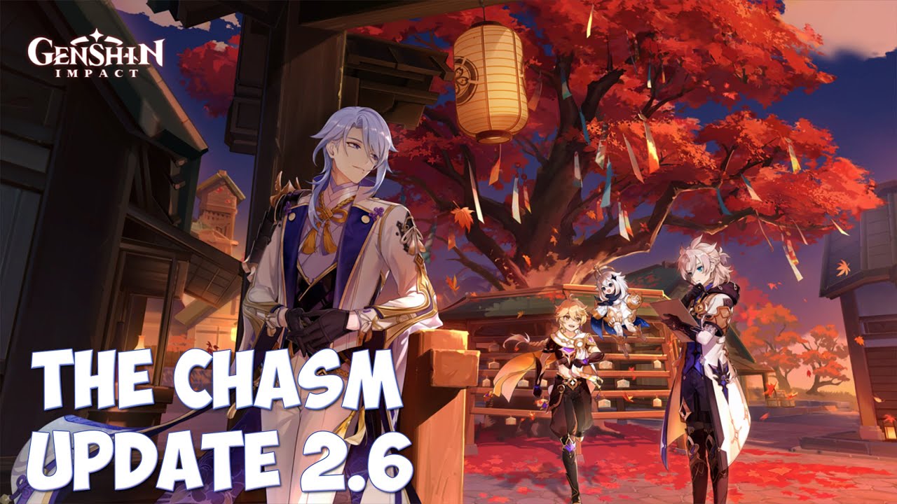 Genshin Impact 2.6 - Zephyr of the Violet Garden | Разлом - YouTube