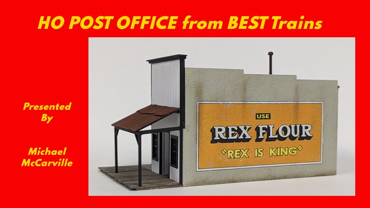 EP 179 HOW-TO HO scale Post Office, BEST Trains - YouTube