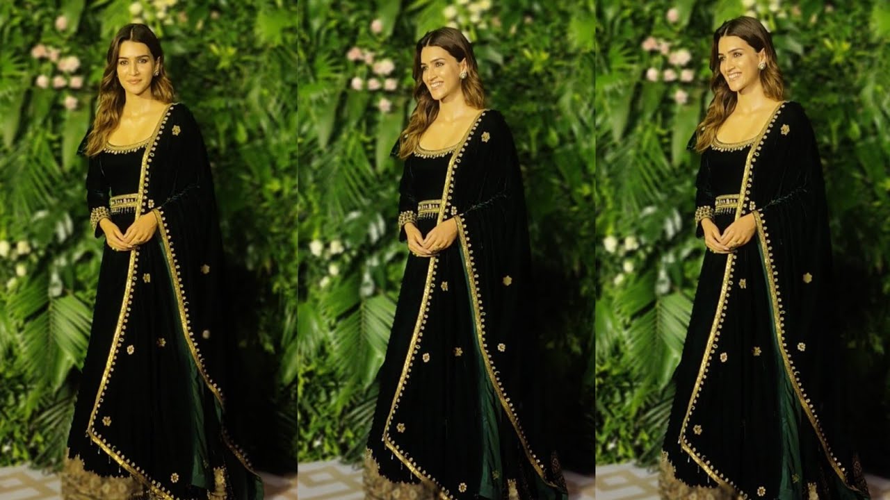 Beautiful Kriti Sanon At Kriti Sanon 's Grand Diwali Party at her ...