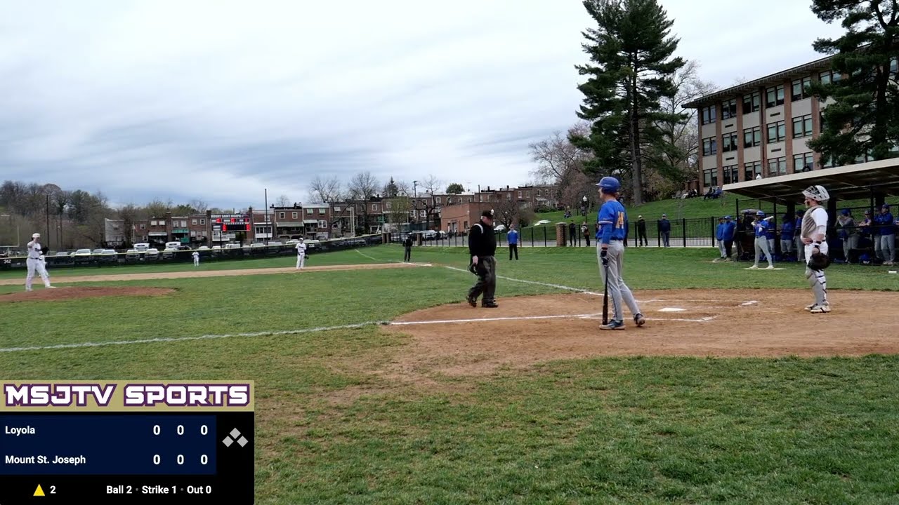 MSJ Varsity Baseball vs Loyola - April 2, 2025 - YouTube