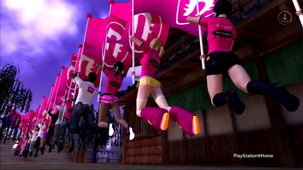 Playstation Home - neotopia Flag Event - Great Edo of Nippon (January ...