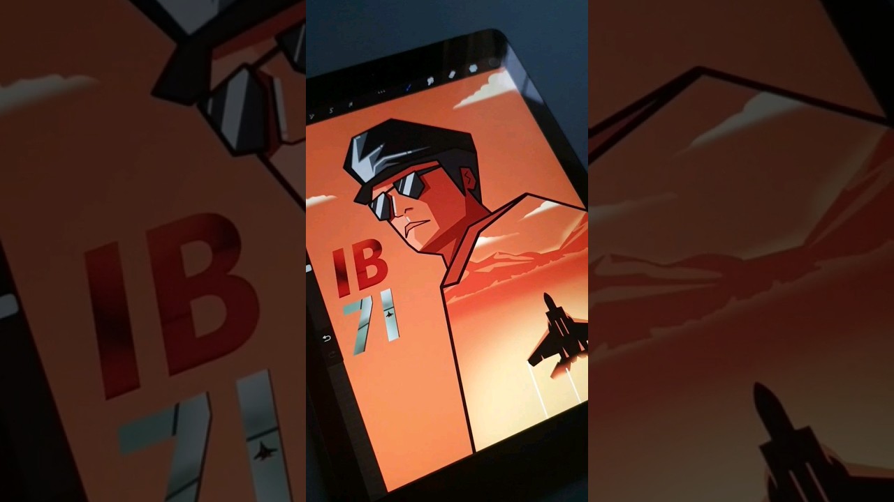 IB71 Movie poster draw in my style. - YouTube
