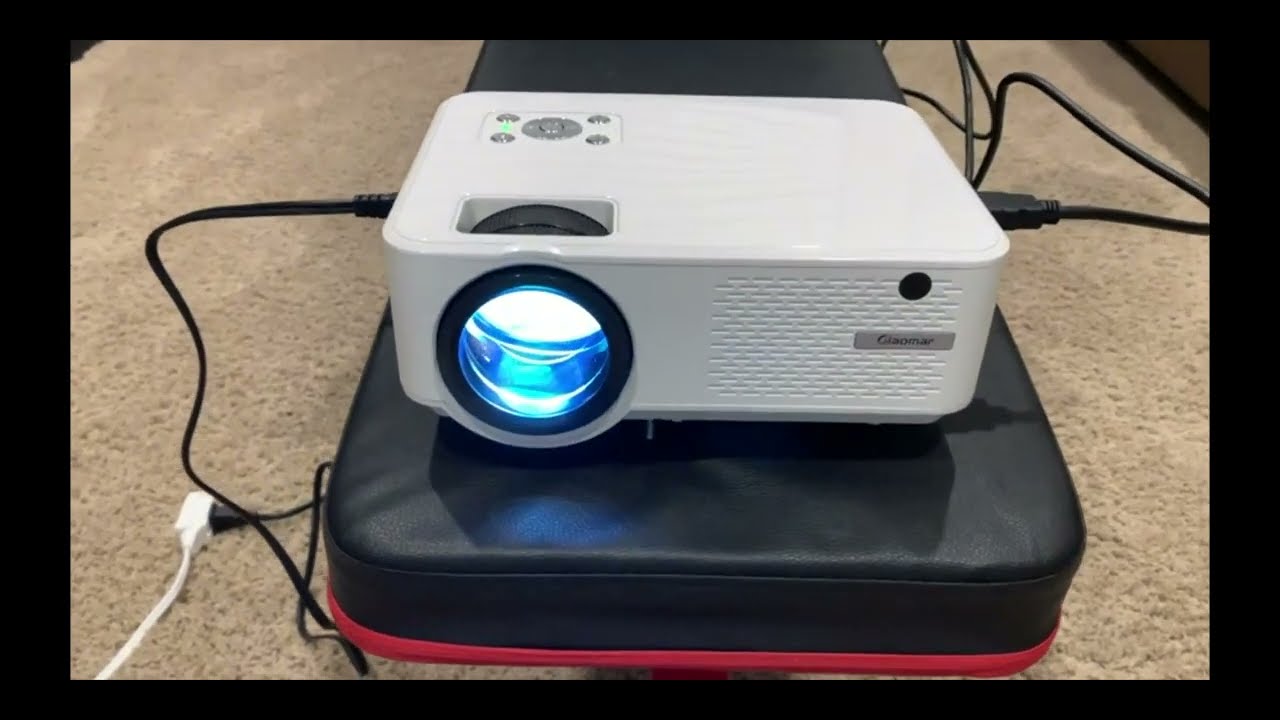 Giaomar 10000L Native 1080P Full HD Projector 4K Supported Review & How ...