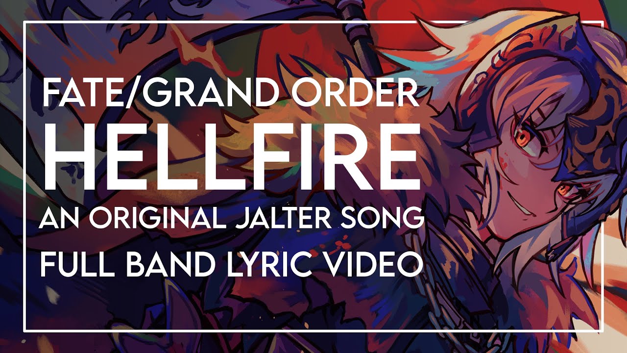 Gio Navas - "Hellfire" Official Lyric Video (a Fate/Grand Order Inspired Song) - YouTube