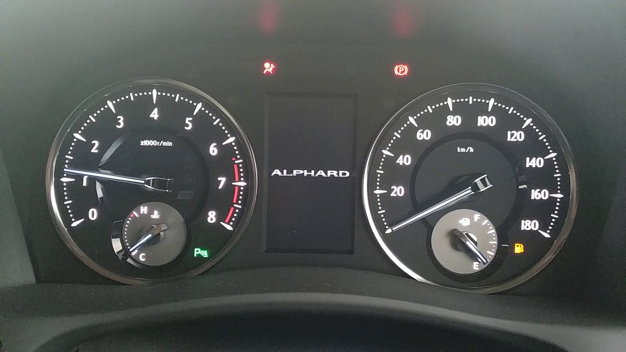 New Alphard Engine Start - YouTube