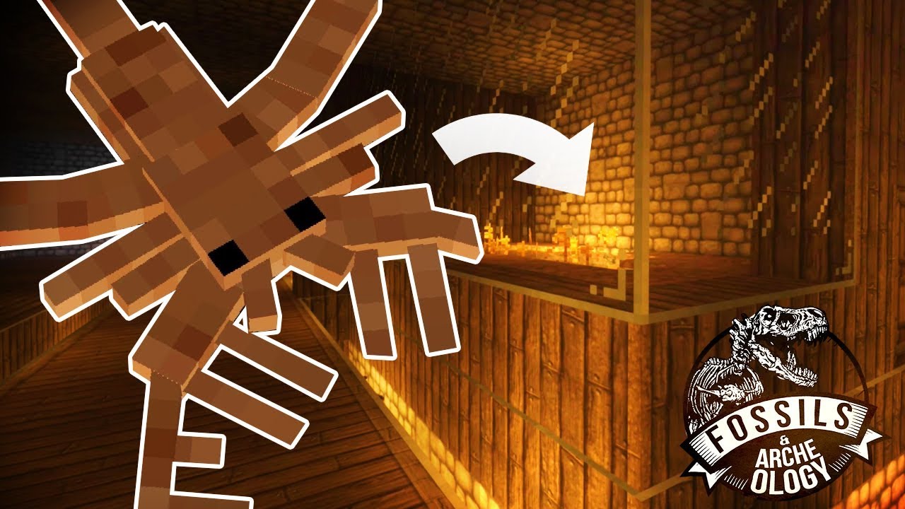 GIANT SEA SCORPIONS For The Reptile House! | Minecraft Dinosaurs (Part ...