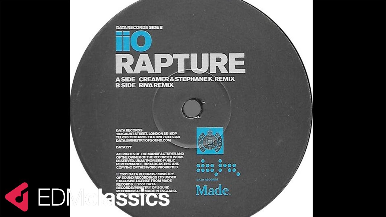 Iio - Rapture (Riva Remix) (2001) - YouTube