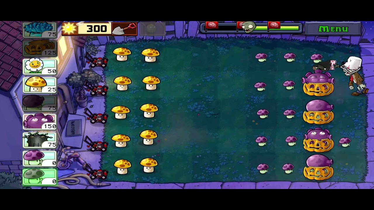 Plants vs Zombies | Quick Play | Gloom-Shroom x Fume-Shroom x Puff ...