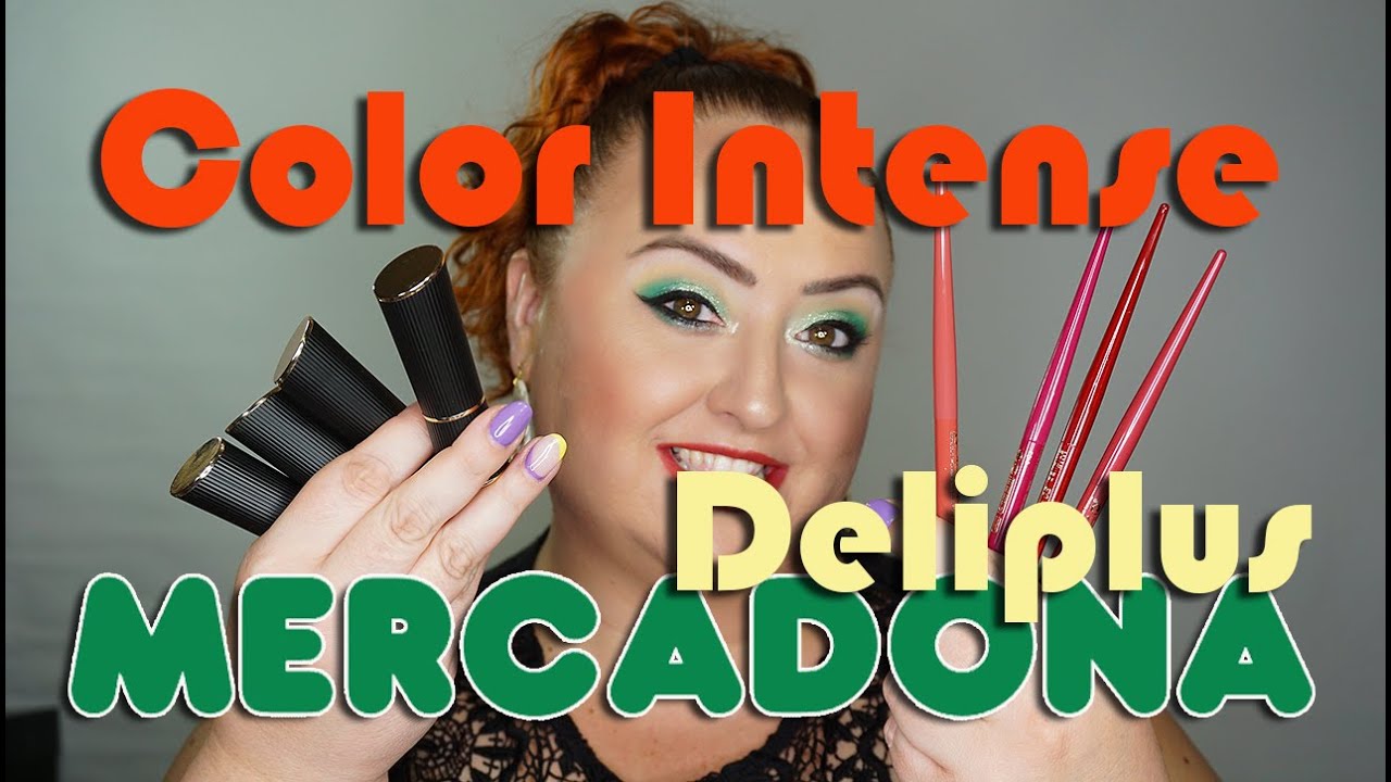 Nueva colección "COLOR INTENSE" Deliplus (Mercadona) - YouTube