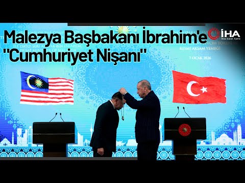 Cumhurbaşkanı Erdoğan'dan Malezya Başbakanı İbrahim'e \
