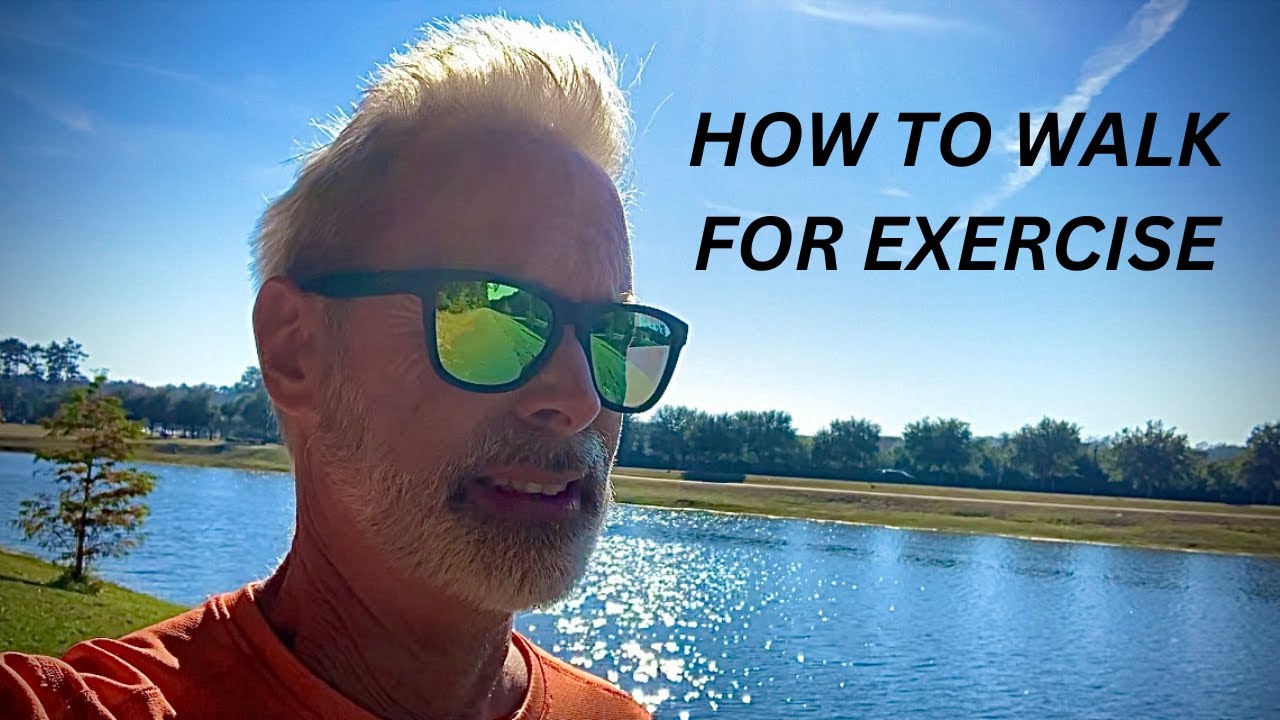How To Walk For Exercise - YouTube