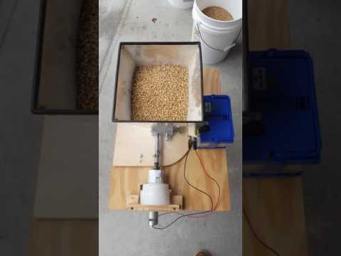 Cheap DIY Motorized Grain Mill 1 - YouTube