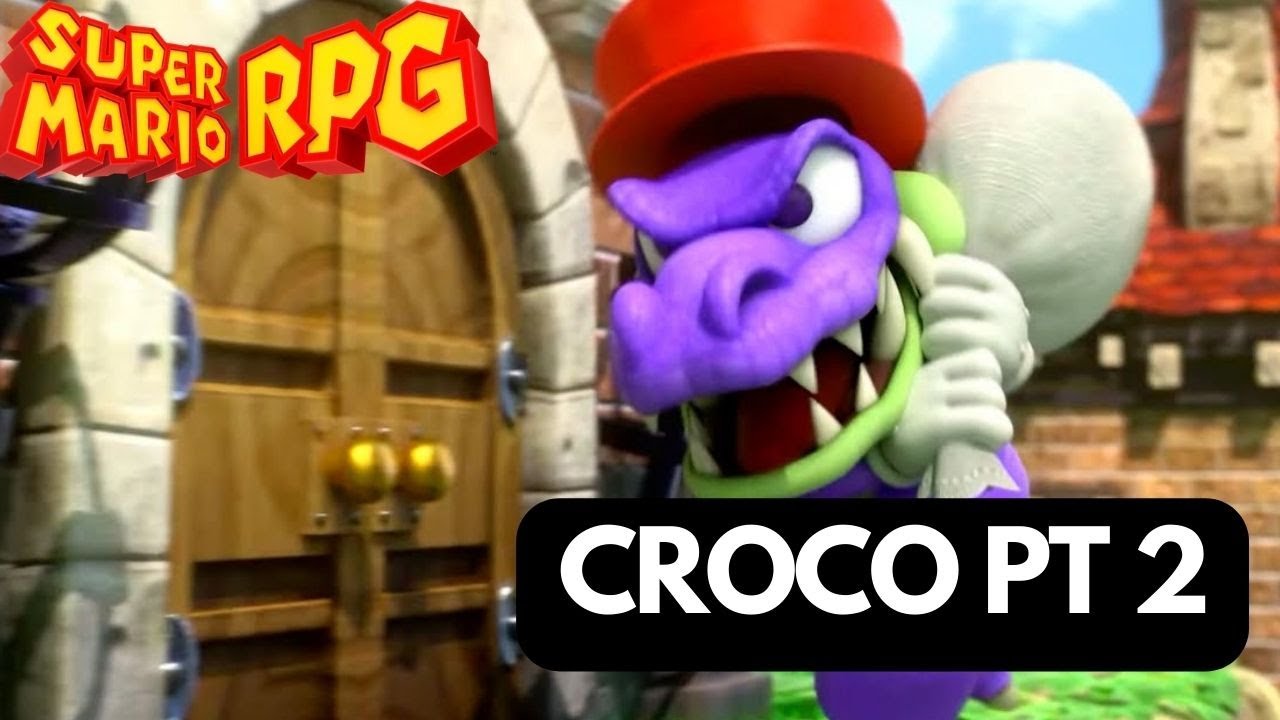 Super Mario RPG Remake: Croco Pt. 2 Boss Fight - YouTube