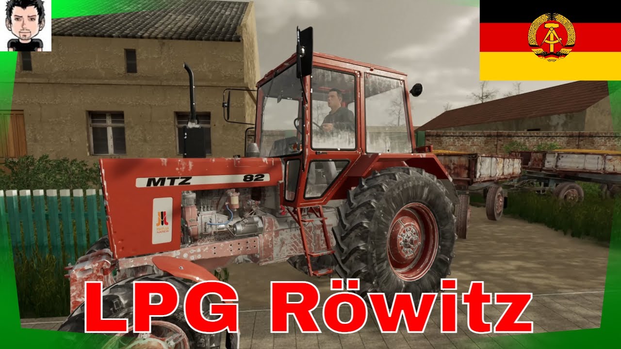 LS22 DDR Landwirtschaft auf der LPG Röwitz 82 #Farming Simulator 22 ...