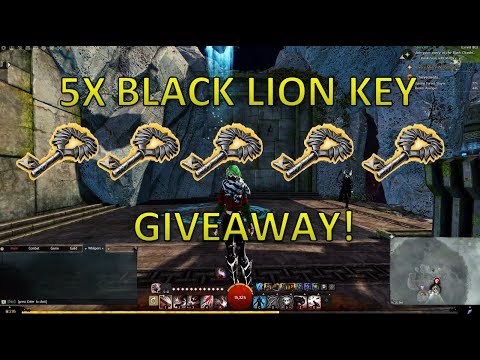 Guild Wars 2 - [ENDED!]GIVEAWAY! - 5 Black Lion Keys (3 sets) - YouTube